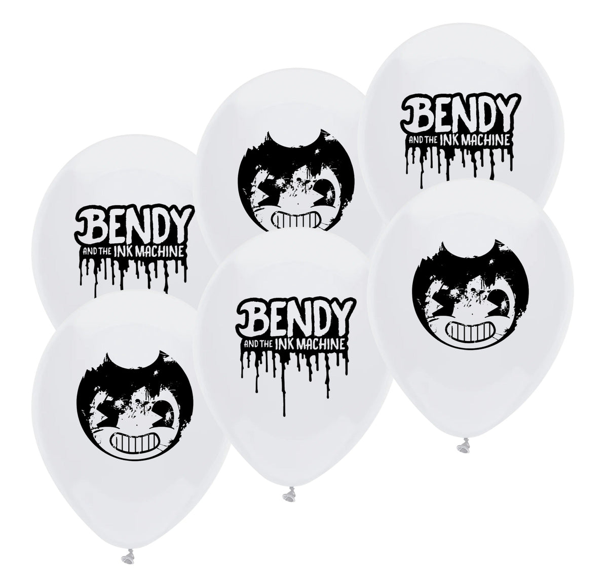 Bendy Ink Machine Party Balloons – Party Mania USA