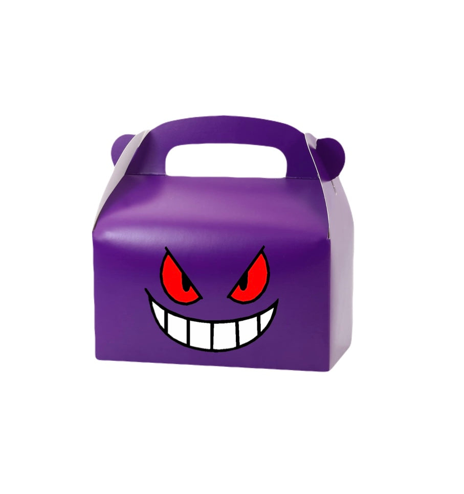 Gengar Favor Treat Boxes, 8 per pack, Party Favor, Measures 8x5x3 inch ...