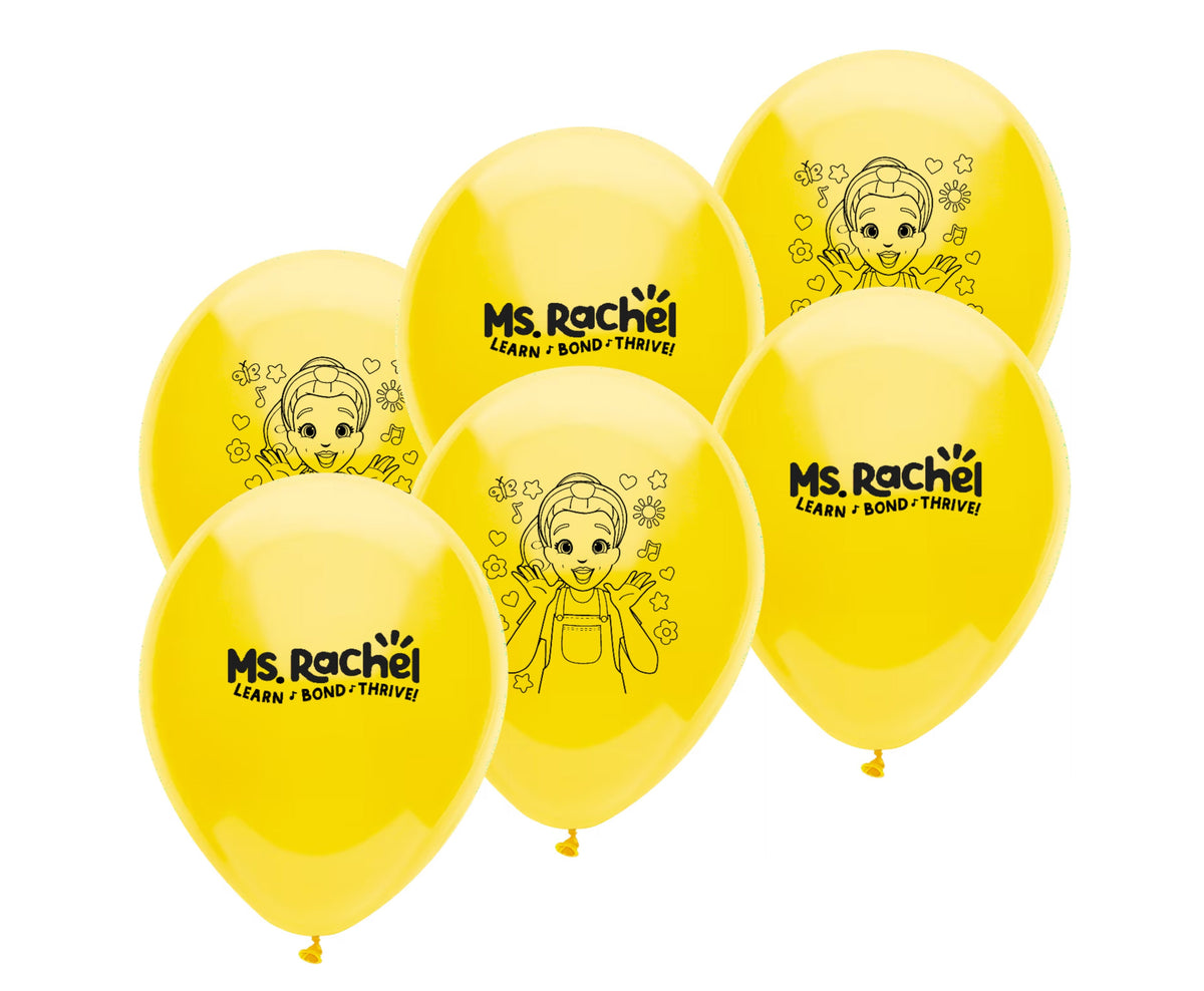 Ms Rachel Balloons, 9pc Set – Party Mania USA