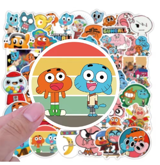 12 Amazing World of Gumball Random Stickers, Party Favors – Party Mania USA