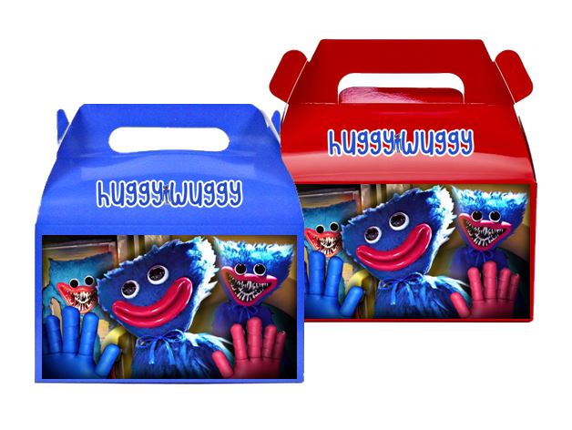 8 Pack Poppy Huggy Wuggy Treat Favor Boxes – Party Mania USA