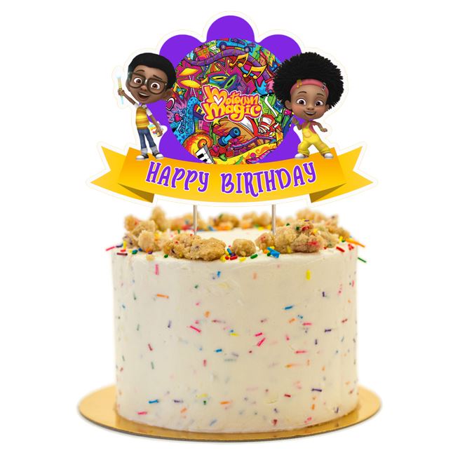 Motown Magic Cake Topper – Party Mania USA
