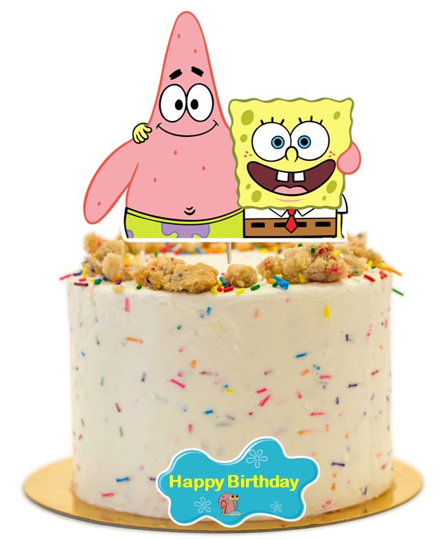 Spongebob Cake Toppers
